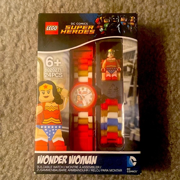 Lego | Wearables | Lego Wonder Woman Watch Brand New Waterproof | Poshmark